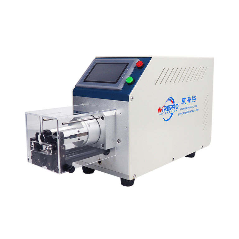 SC-D07 SC-D10 Semi-automatic coax cable stripper stripping machine ...