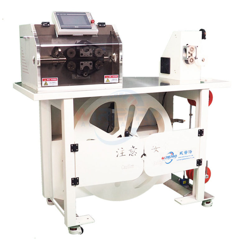 CB-A04 All in one corrugated tube cut machine - WIREPRO Automation ...