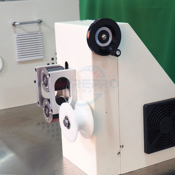 CB-A04 All in one corrugated tube cut machine - WIREPRO Automation ...