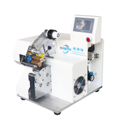 Taping / Labeling semi automatic machine for wire harness - WIREPRO ...