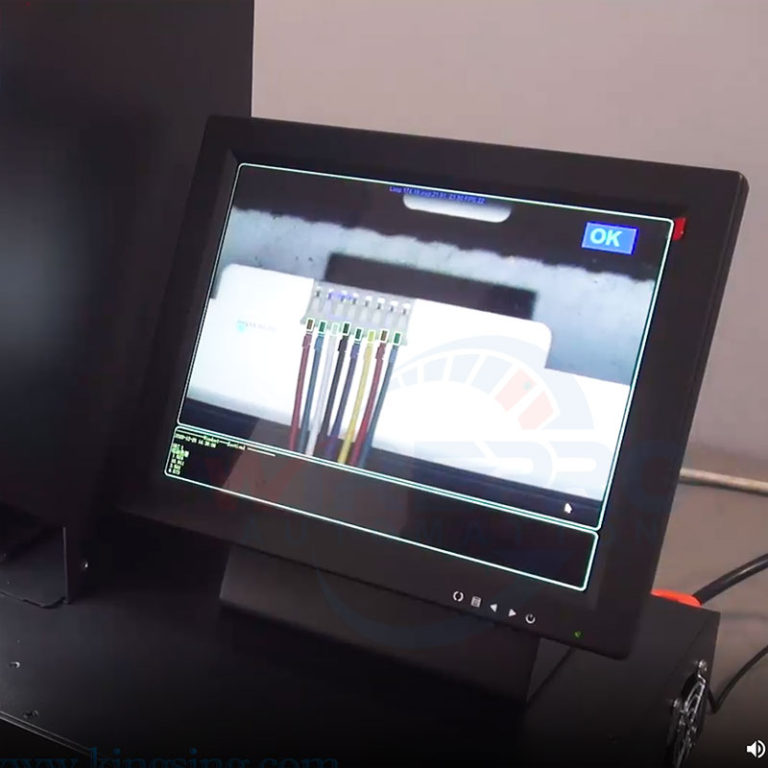 HT-WS5 Wire sequence detector harness color inspection machine ...