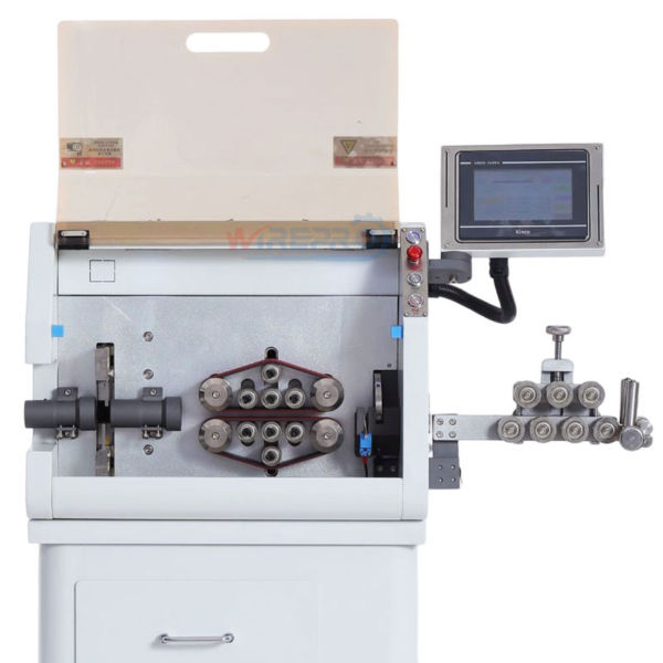 CW-A15 Automatic tube wire cable cutting one end strip machine ...