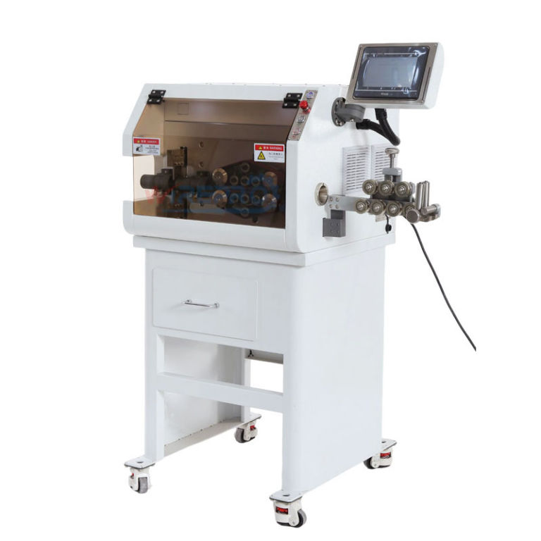 CW-A15 Automatic tube wire cable cutting one end strip machine ...