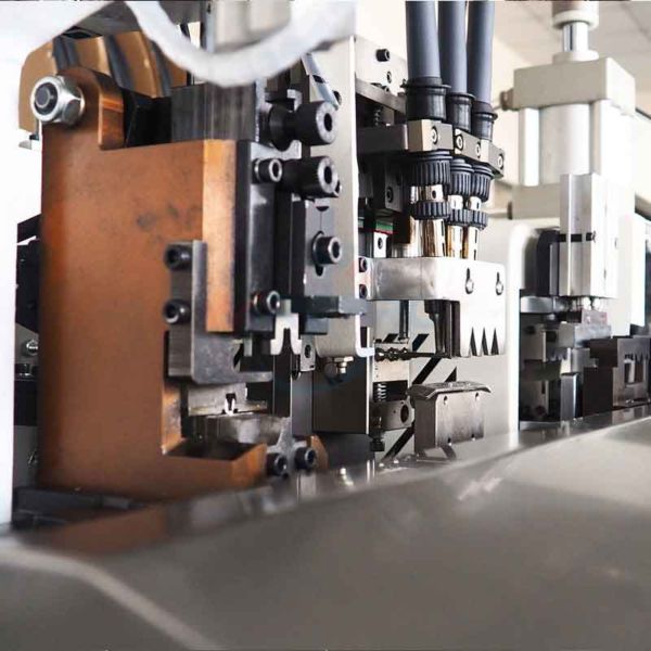 TS-M03 Multi cores cable strip terminal crimp and heat shrink tube cut ...