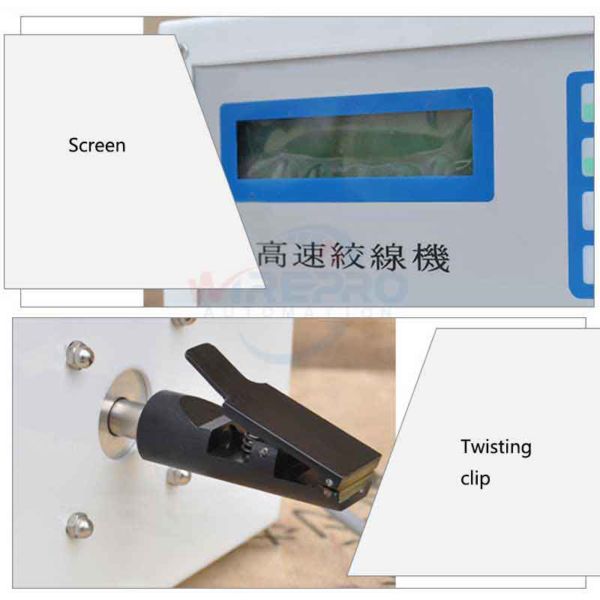 PT-001 PT-005 Pair wire twisting many wires bunching machine - WIREPRO ...