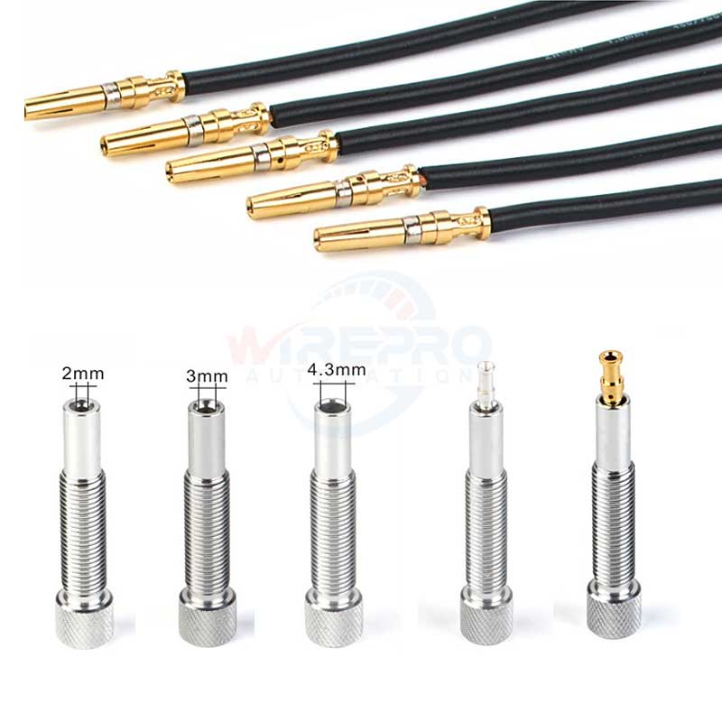 TP-C10 Pneumatic coaxial cable coax wire terminal crimping machine ...
