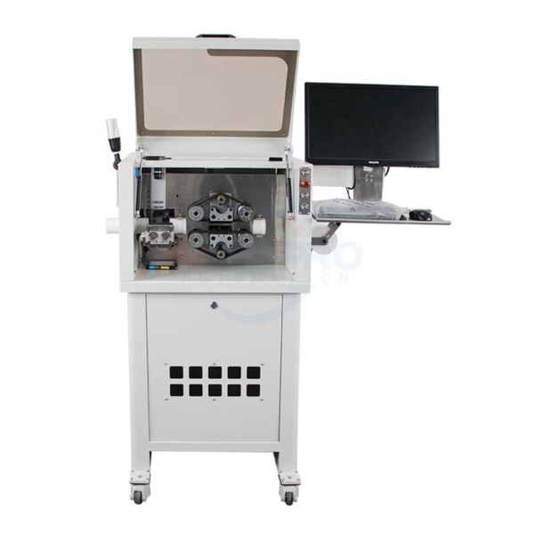 CB-V06 Visual system precision cut corrugated pipe wave peak machine ...