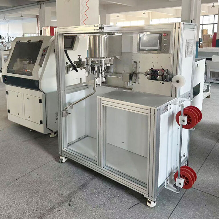 SU-016C SU-030C Automatic cable cutting stripping and winding tying ...