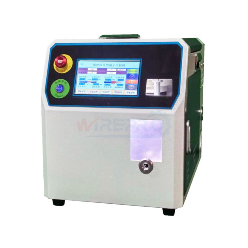 TS-R16 Max 16sqmm wire insulated ferrule stripper and crimper machine ...