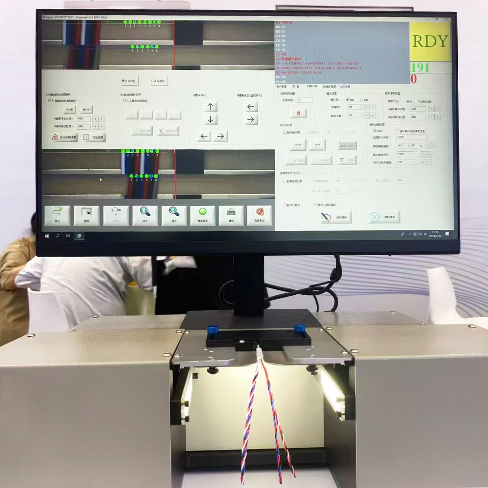 HT-WD60 Supports dual-row housing wire sequence detection equipment ...