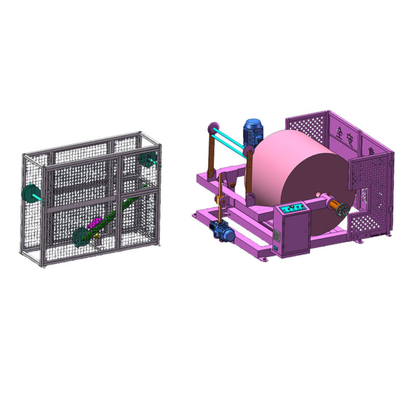 PF-S200 Heavy duty Cable drum payoff stand electric decoiler wire de ...